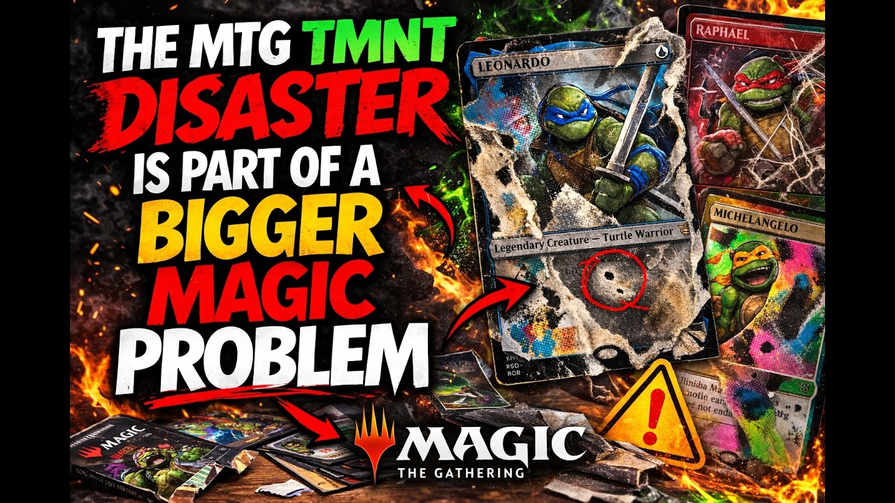 The MTG TMNT Disaster Is Part of a Bigger Magic Problem - YouTube