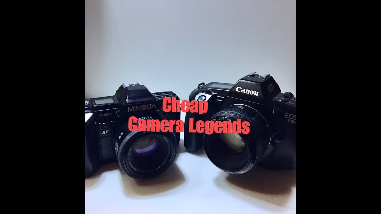 Camera Collecting #1: Two Super CHEAP Camera Legend Cameras!! Maxxum ...