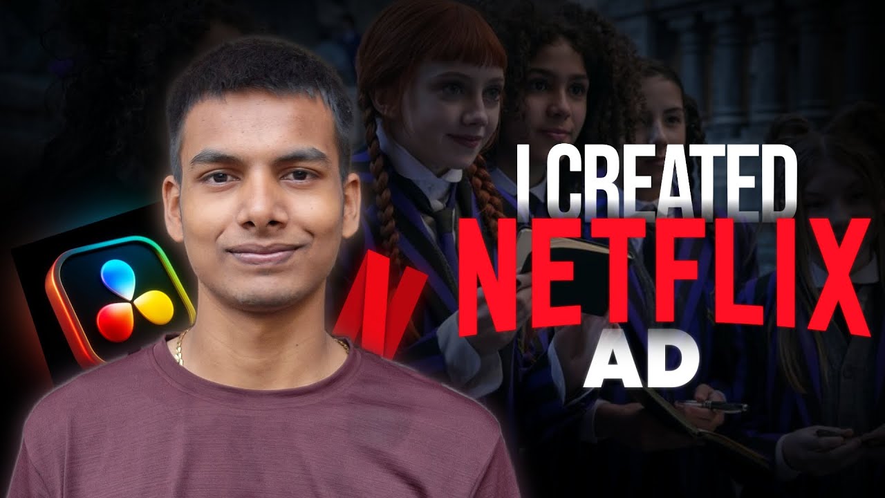 Netflix Ad Editing Breakdown | Beginner Tutorial in DaVinci Resolve # ...