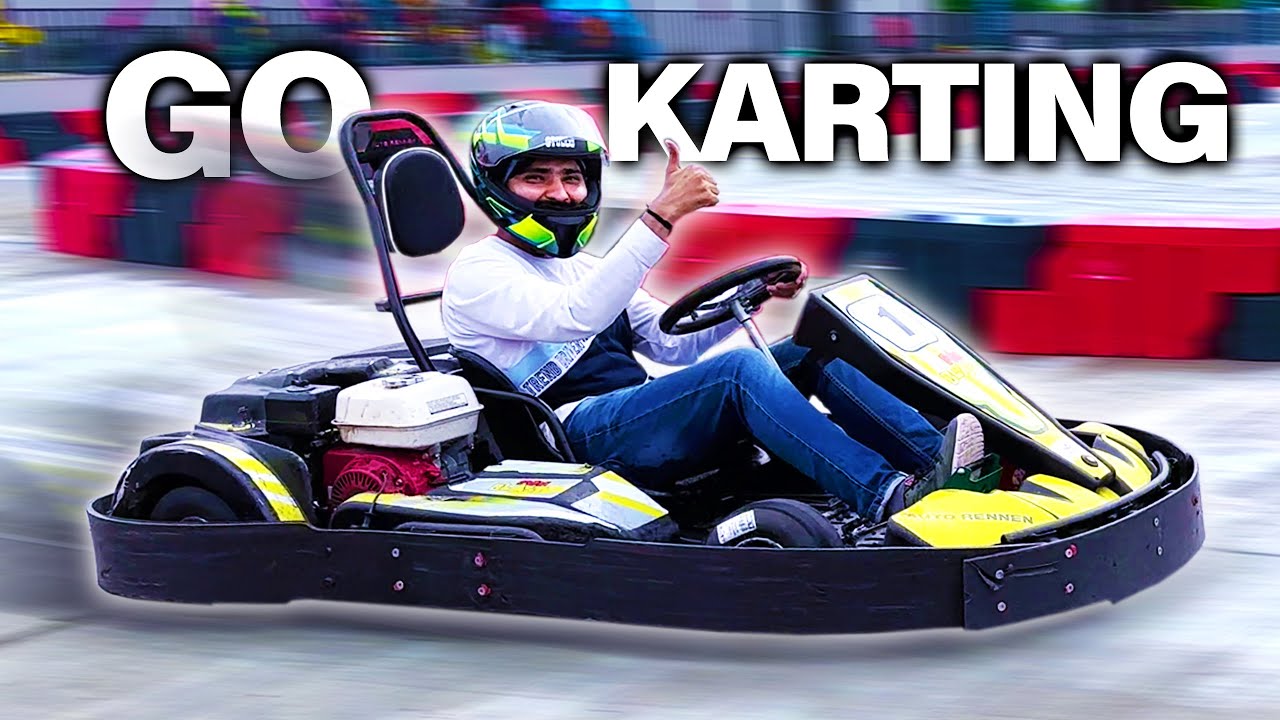 First Time Go-Karting FUN BLAST | QuasarVlogs - YouTube