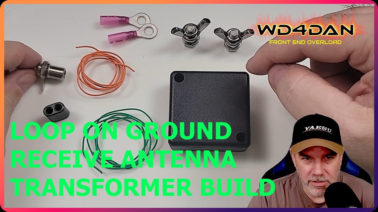 Loop on Ground (LoG) Antenna Isolation Transformer Build - Save Money ...
