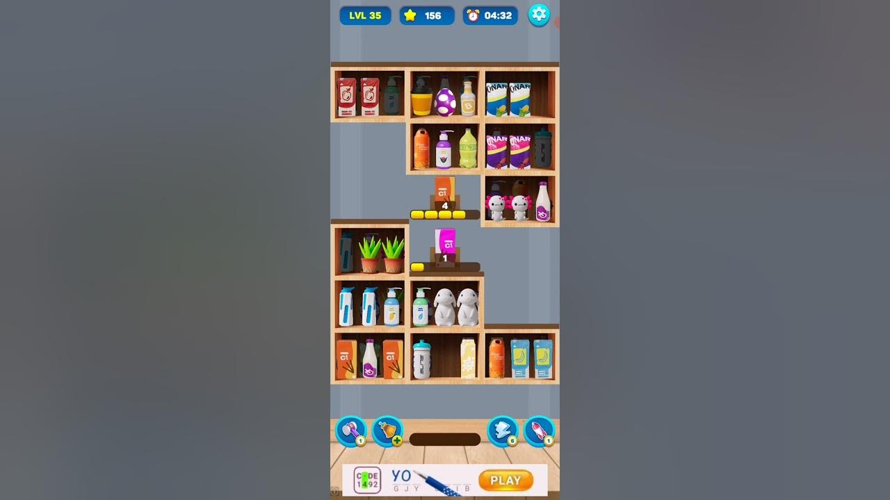 Stuff Sort - Sorting Master Level 35 Gameplay Walkthrough Android IOS - YouTube