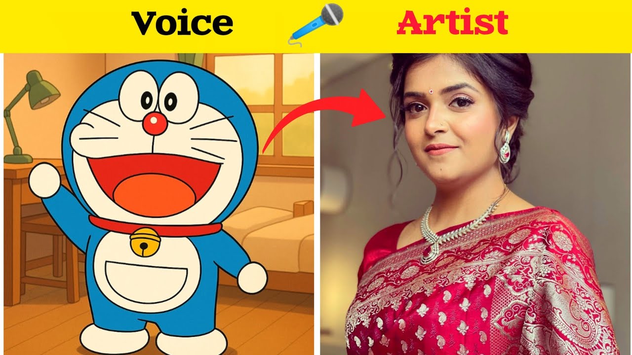 "Meet The Real Voices Behind Your Favourite Cartoons"!🤯 - YouTube