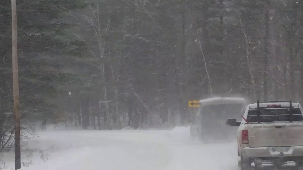 Towing the Ice Shack Right Up The Road! - YouTube