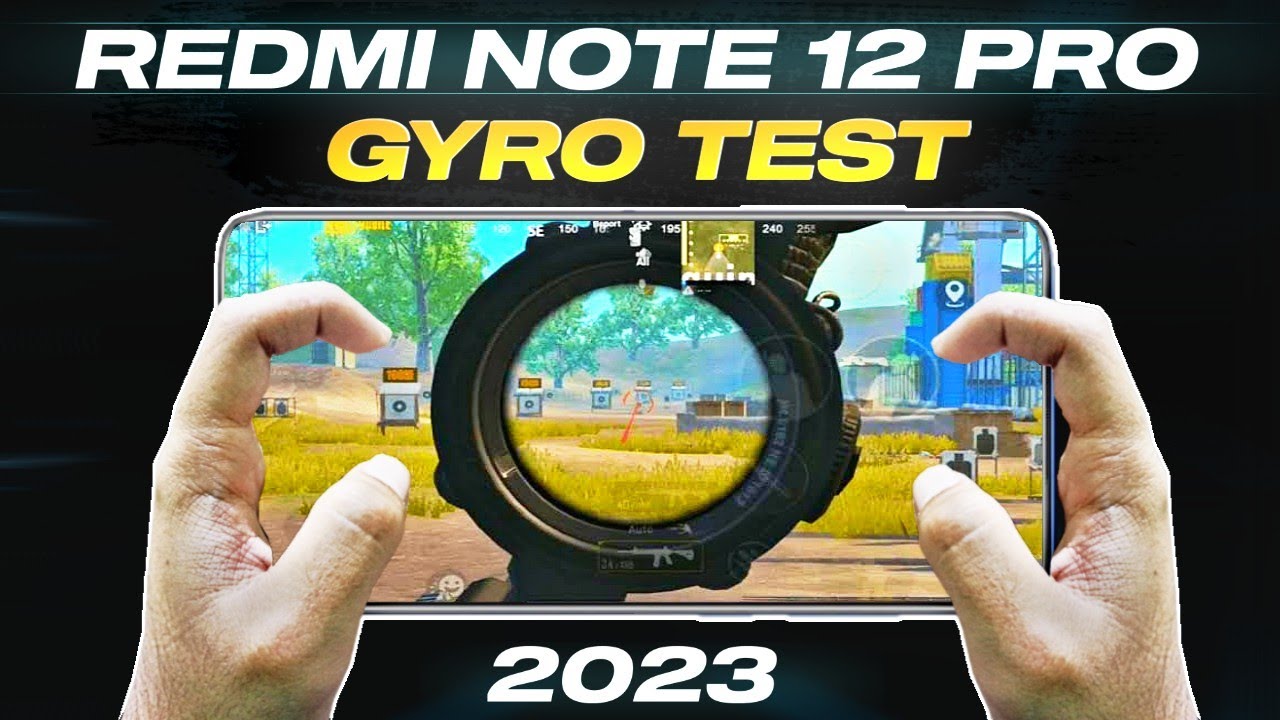 Redmi Note 12 Pro Pubg Gyroscope Test | Redmi Note 12 Pro Bgmi Test ...