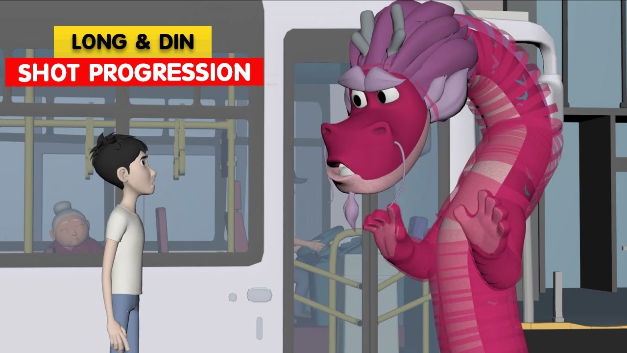 Wish Dragon | Din Shot Progression | Animation Breakdown | 3D Animation ...