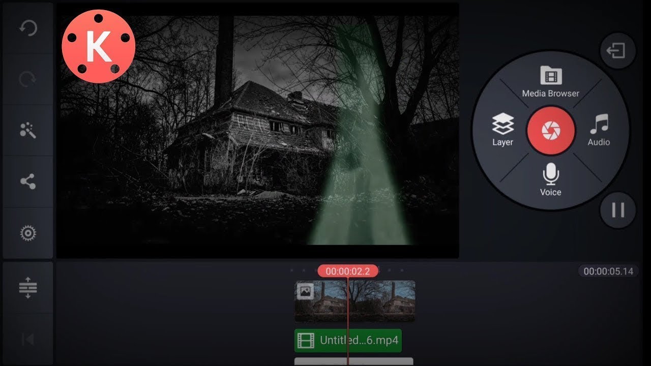 Scary Ghost Caught On Camera | Kinemaster Tutorial | Green Screen ...