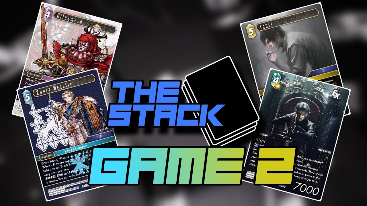 FFTCG Opus 21 | Ice/Lightning DFF versus Earth/Wind Retainers | Game 2 ...