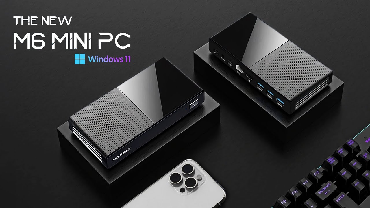 M6 N200 Hands On Review, An All-New Ultra Tiny Windows 11 4K Mini PC!