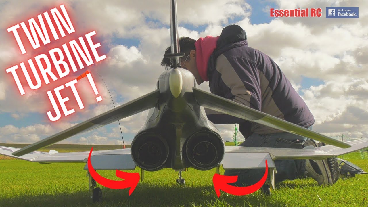 TWIN XICOY X45 TURBINE RC JET ! Scratch built F-4 Phantom JET - YouTube