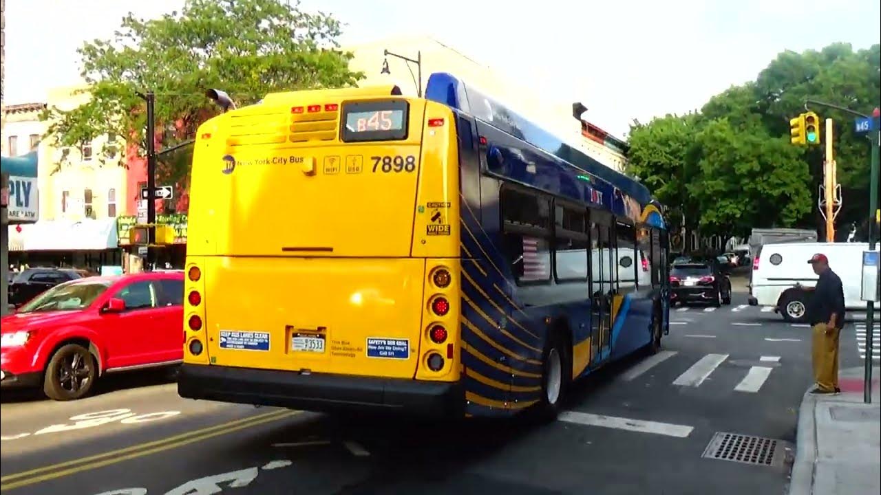 MTA New York City Bus: 2022 New Flyer XD40 #7898 on The B45 - YouTube