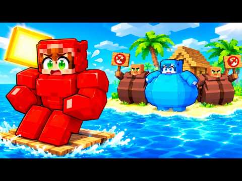 Minecraft ; Battle for Fat Island - Epic Survival Challenge