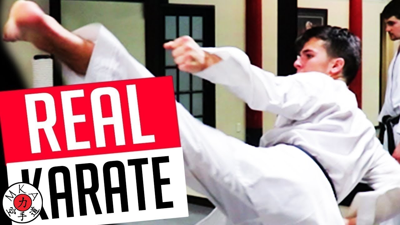 What REAL Karate Looks Like - YouTube