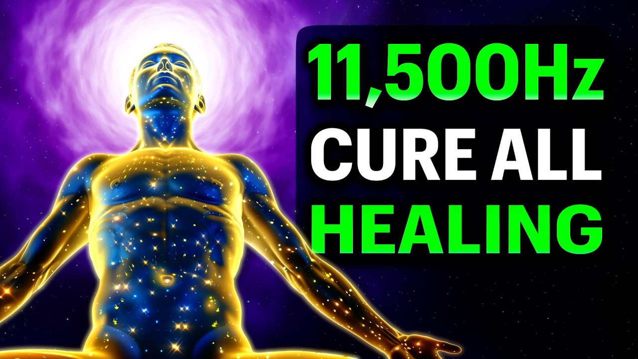 YOU CAN CURE ALL 11,500Hz 528Hz 432Hz Healing Frequency Music for Sleep - YouTube