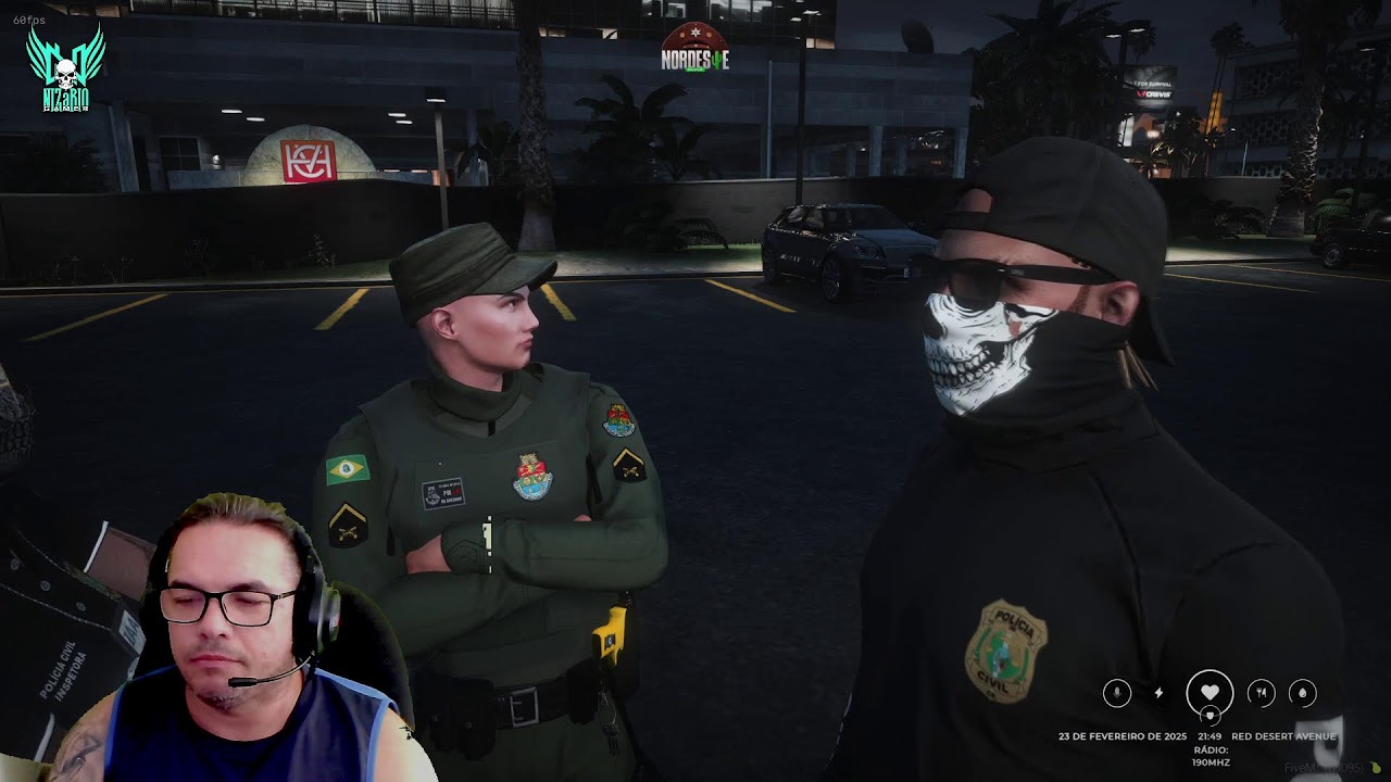 (AO VIVO) 💀 NORDESTE RP (GTA RP FIVEM) [+18] [PROMOÇÃO A SD] 23.02 ...
