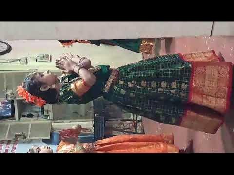 Advika 1st dance performance kuchipudi - YouTube