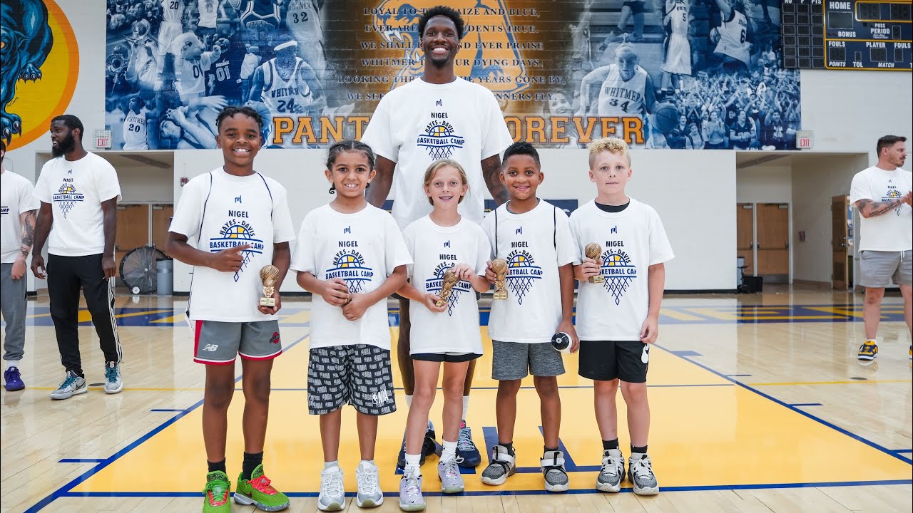 Nigel Hayes-Davis Basketball Camp - 2023 - YouTube