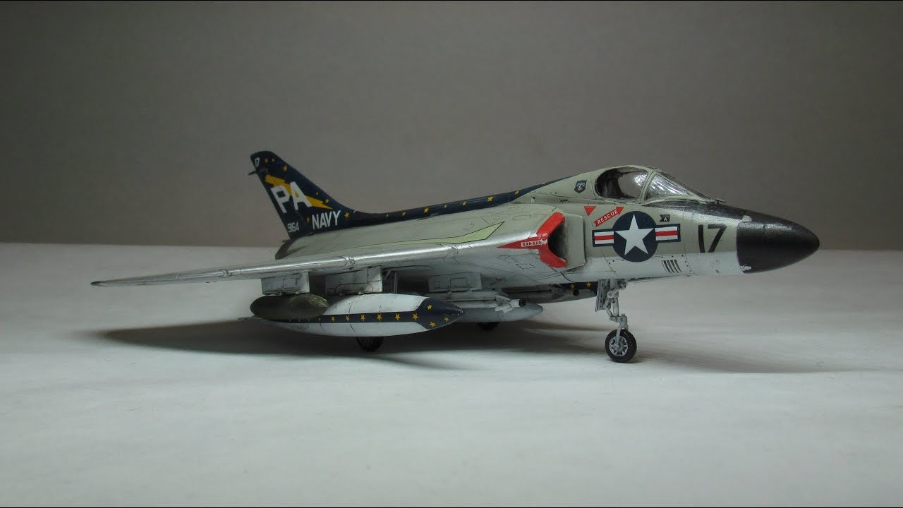 F4D1 Skyray (Tamiya 1/72) - YouTube