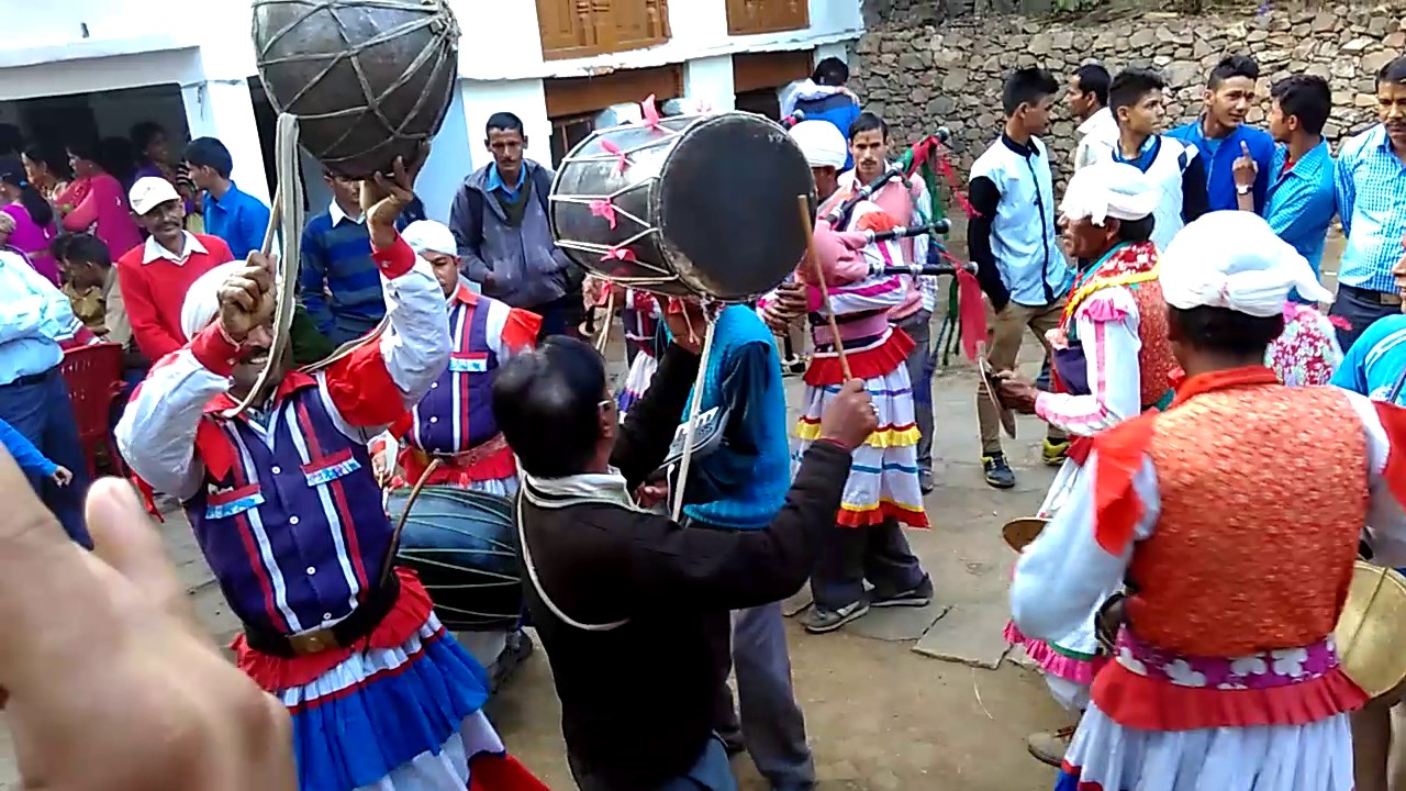 Kumaoni Music -Dhol and Dammo - YouTube