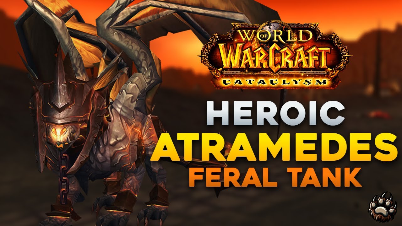 Heroic Atramedes (10 man) - Feral Tank - YouTube