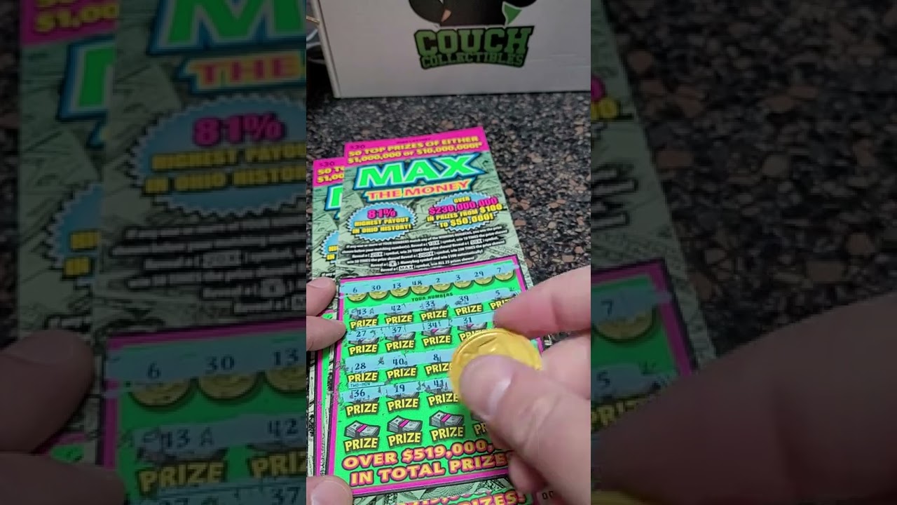 $30 Scratch Off Lottery Ticket Max The Money! - YouTube