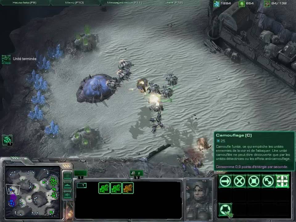Starcraft II Zoom as supreme commander - YouTube