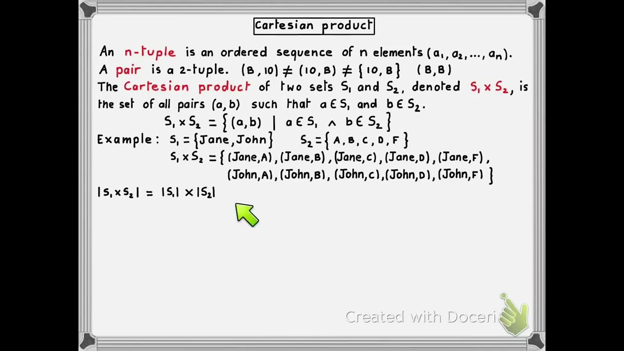 Discrete Structures [Lecture 13 / Segment 4] - Intro to set theory- Part 4/10 - YouTube