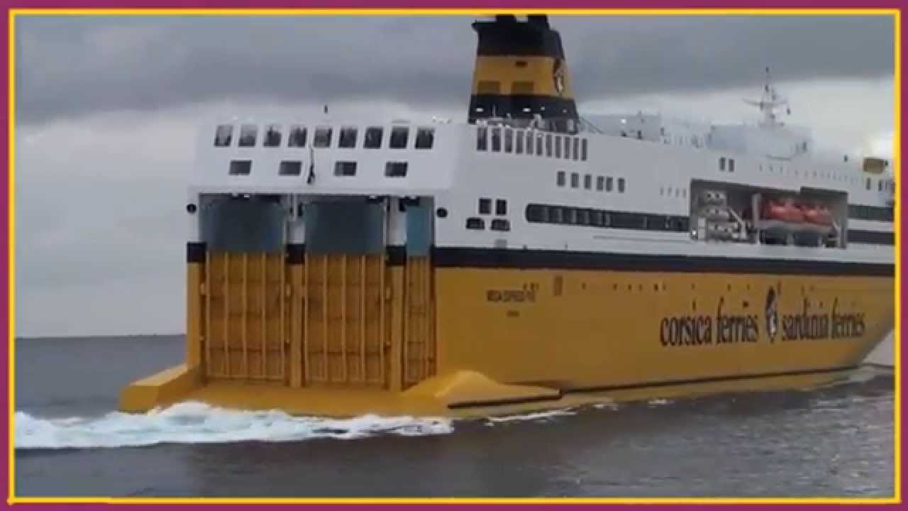 Super virata del Mega Express Five, Bastia (Corsica) - YouTube
