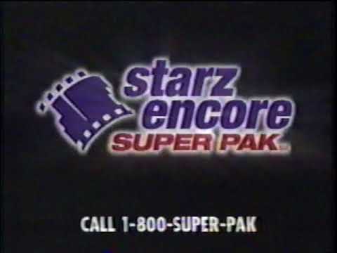 Starz Encore Super Pak Pack Commercial (2000) - YouTube