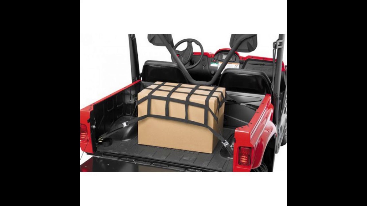 Polaris Ranger Cargo Net by Quadboss - YouTube