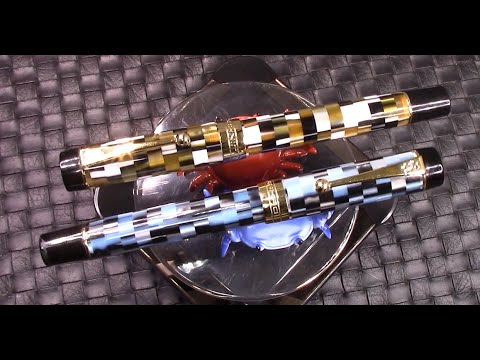 Jinhao 100 Centennial Brown Check Fountain Pen Review - YouTube