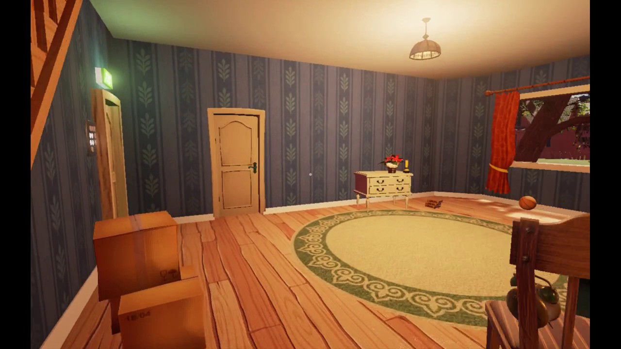 Hello Neighbor Pre-Alpha ENDING - YouTube