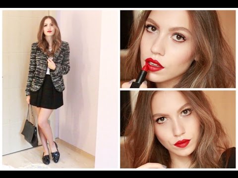 Sonbahar Makyajım + Kıyafet (NARS Audacious Ruj & MUFE Artist Far)
