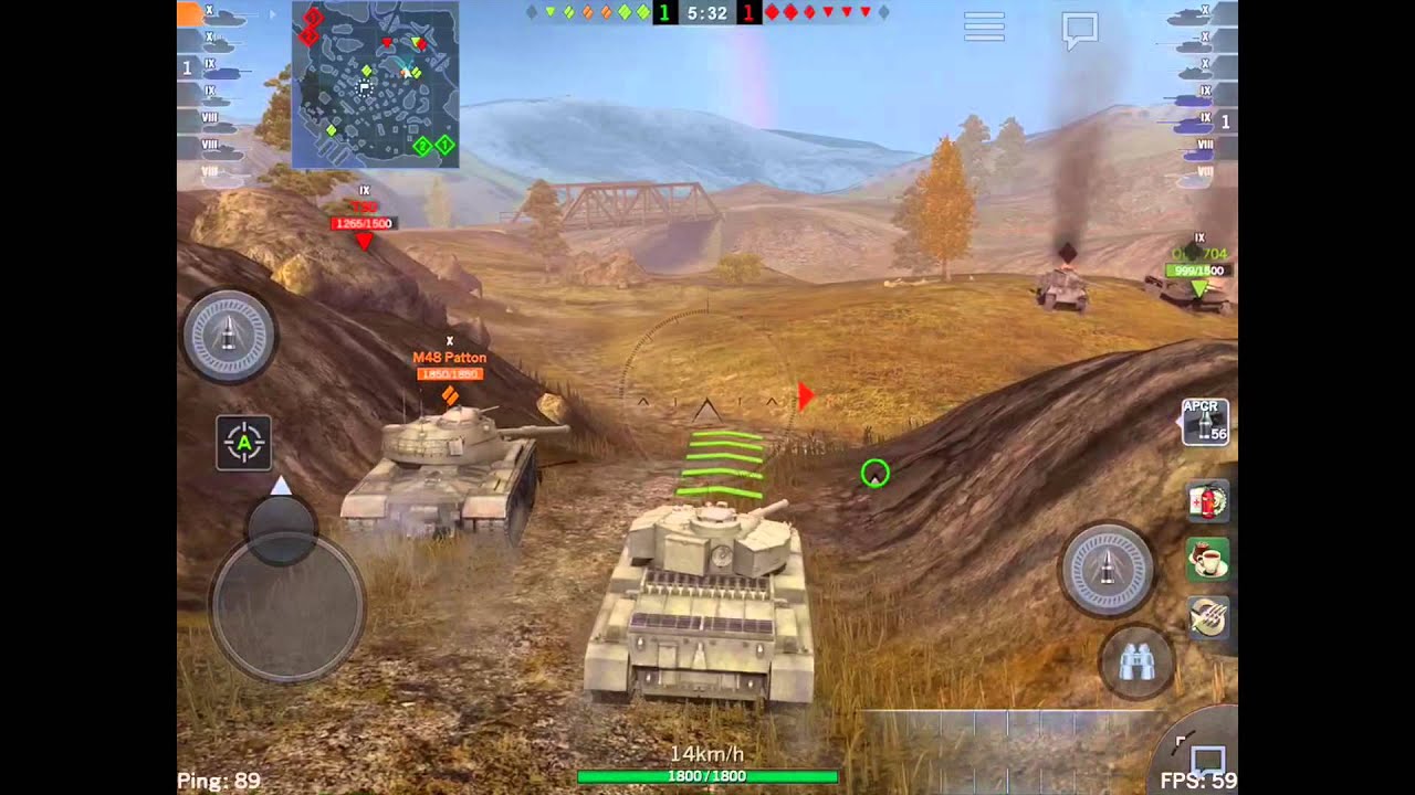 world of tanks blitz part40 new map Port - YouTube