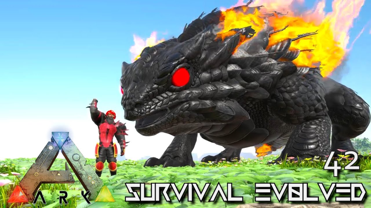 ARK: SURVIVAL EVOLVED - DEMONIC THORNY DRAGON !!! | PRIMAL FEAR ISO ...