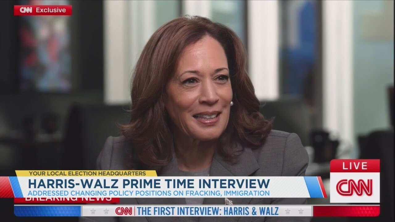 Harris addresses shifting policy positions during first major interview ...