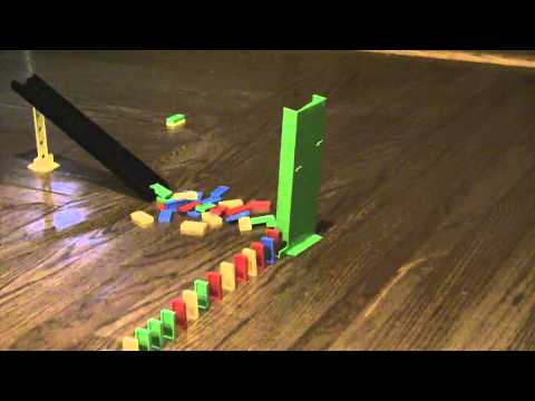 Domino Rally Racing Set by Goliath Toys - YouTube