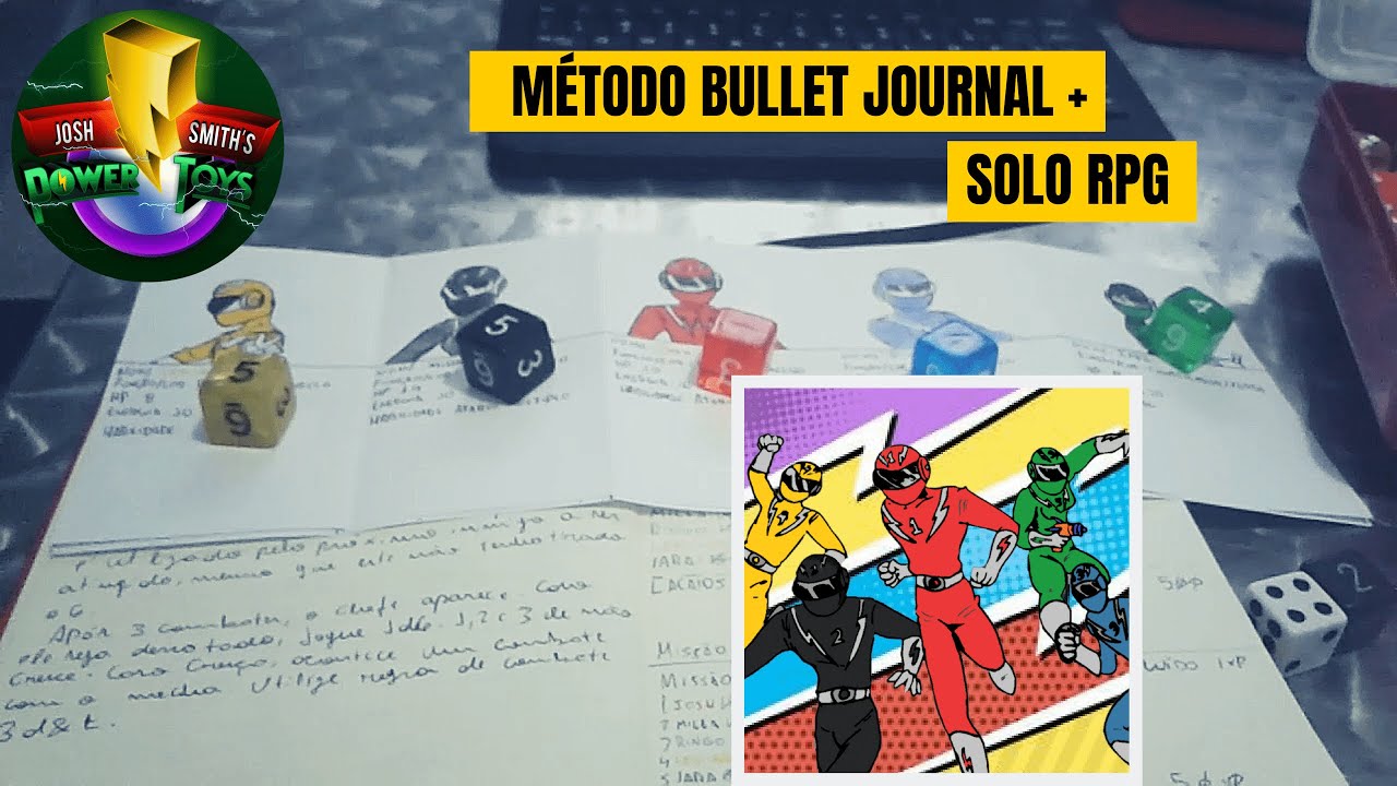 Método BULLET JOURNAL para RPG SOLO + Sistema de jogo com tema Super ...