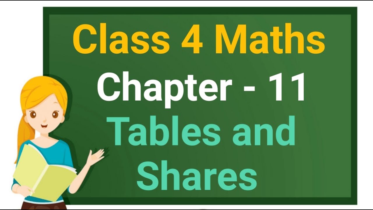Class 4 Maths Chapter 11 'Tables and Shares' (full chapter) cbse ncert ...