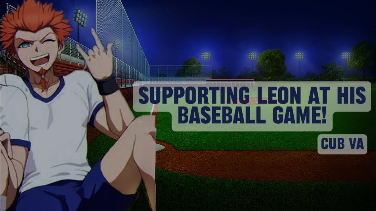 Supporting Leon at his baseball game! | Leon x listener | cub va - YouTube