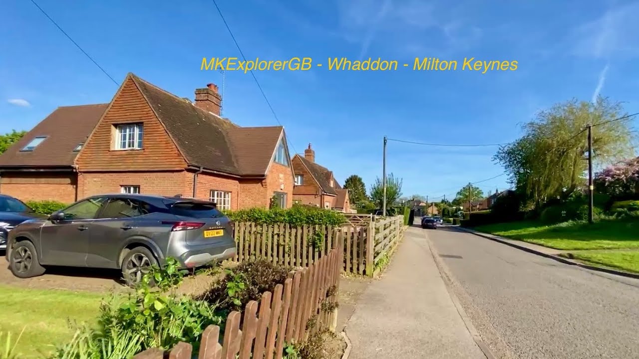 Whaddon to Oxley Park - Milton Keynes - Buckinghamshire England - YouTube