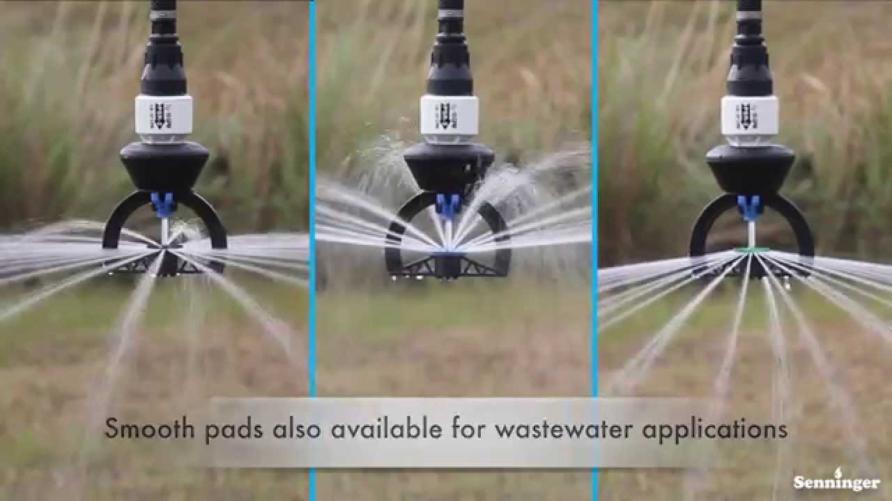 Senninger's Super Spray UP3: Model Comparison - YouTube