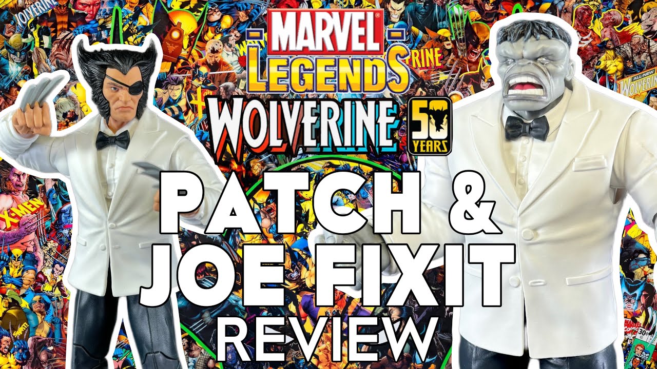Marvel Legends PATCH and JOE FIXIT 2-Pack Action Figure Review ...