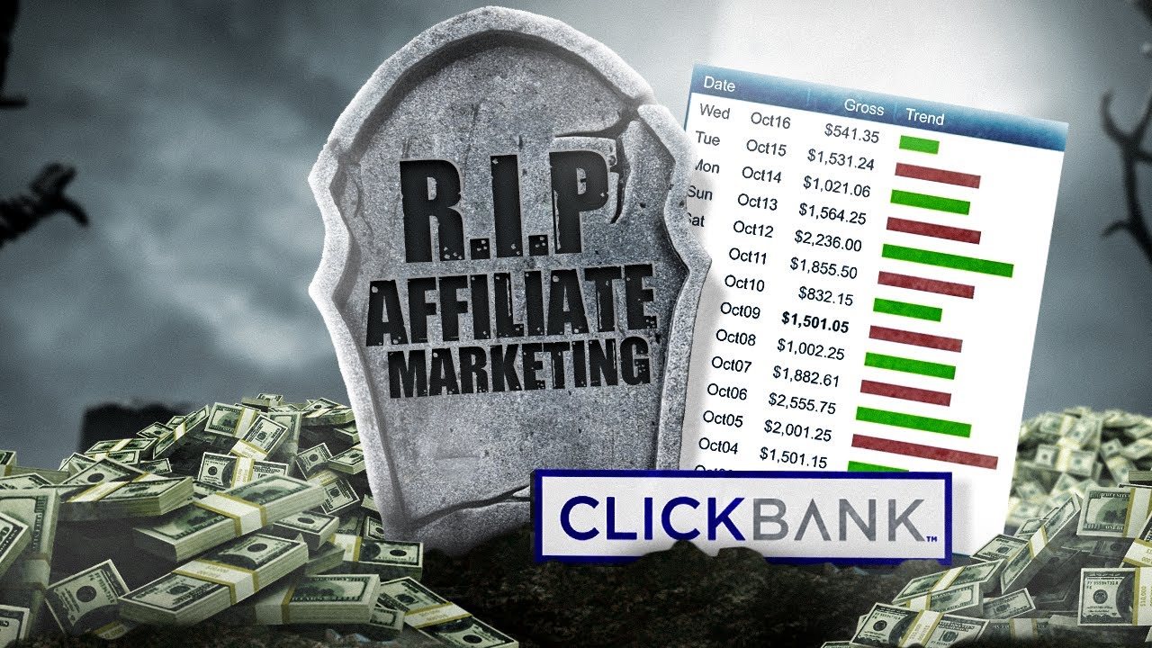 Clickbank Affiliate Marketing Dead: Paychecks Stopped - YouTube