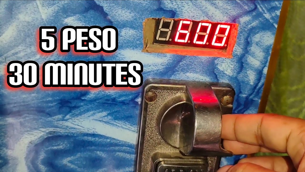 Paano e set ng 30 minutes 5 Pesos / 6 minutes 1 peso ang timer ng ...