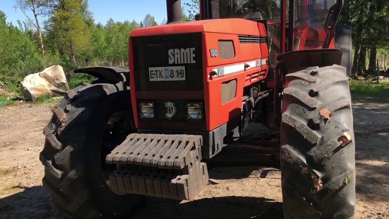 Same Laser 150 DT traktor - YouTube
