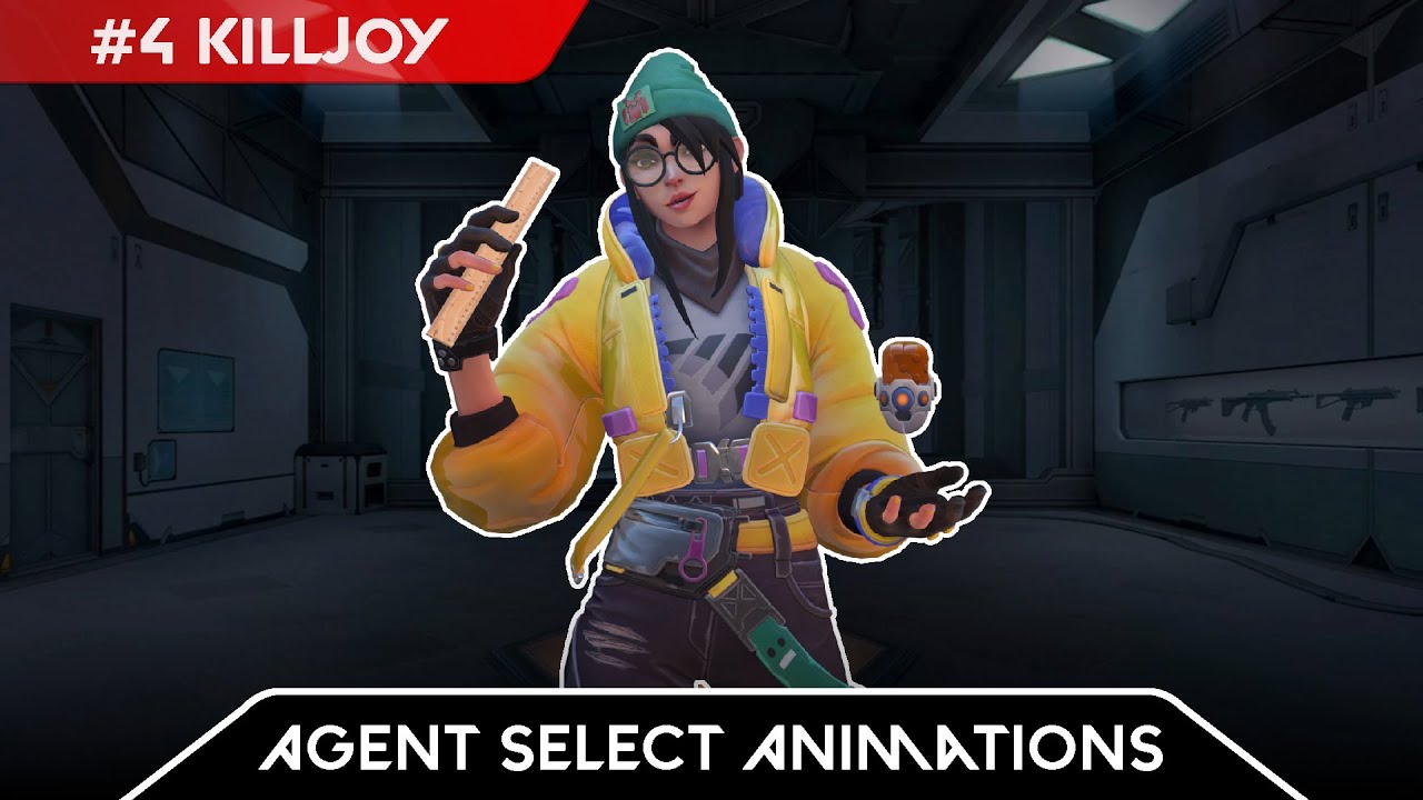 Killjoy (Agent Select Animations) - YouTube