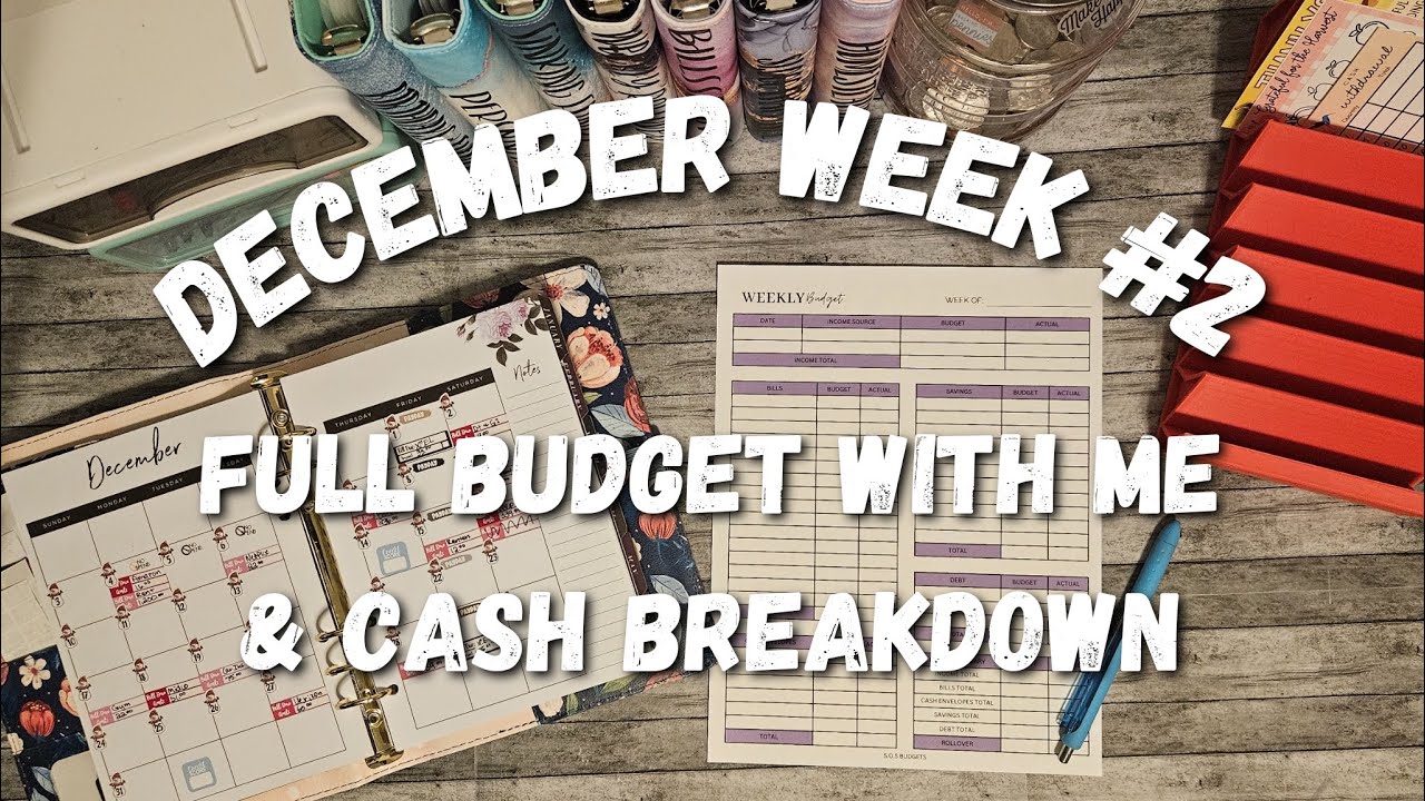 Full Overtime Budget with Me! / Cash Planning / Budget Break down for ...