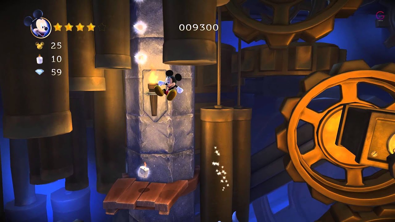 Castle of Illusion starring Mickey Mouse The Castle ACT 2 Walkthrough ...