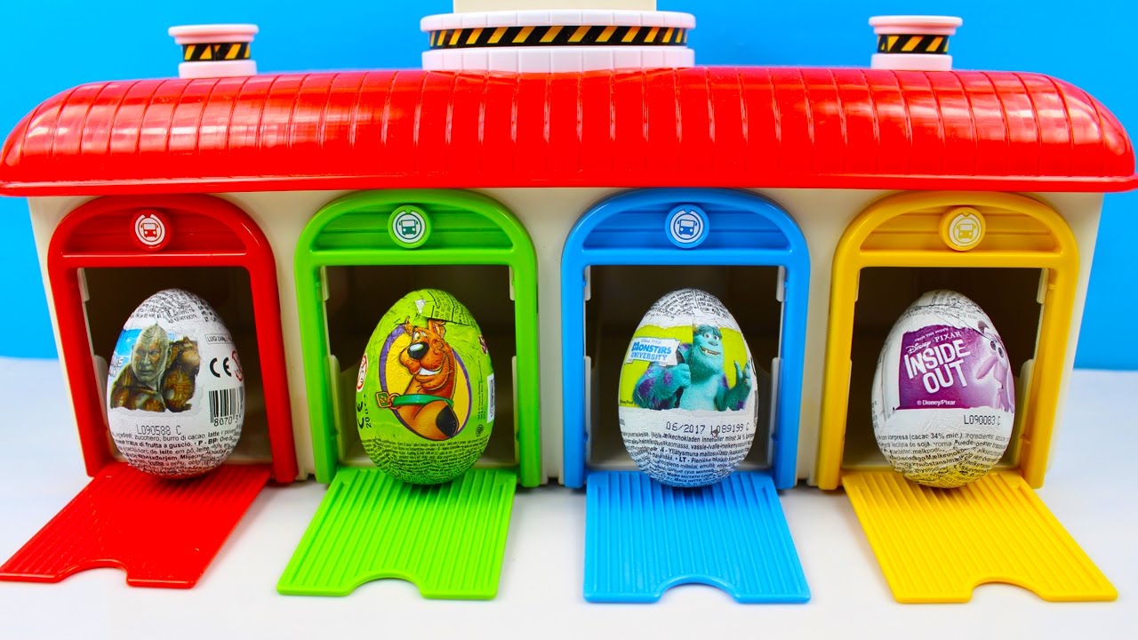 Disney Super Egg Little Bus Tayo Learning Color Video For Kids Rhymes ...